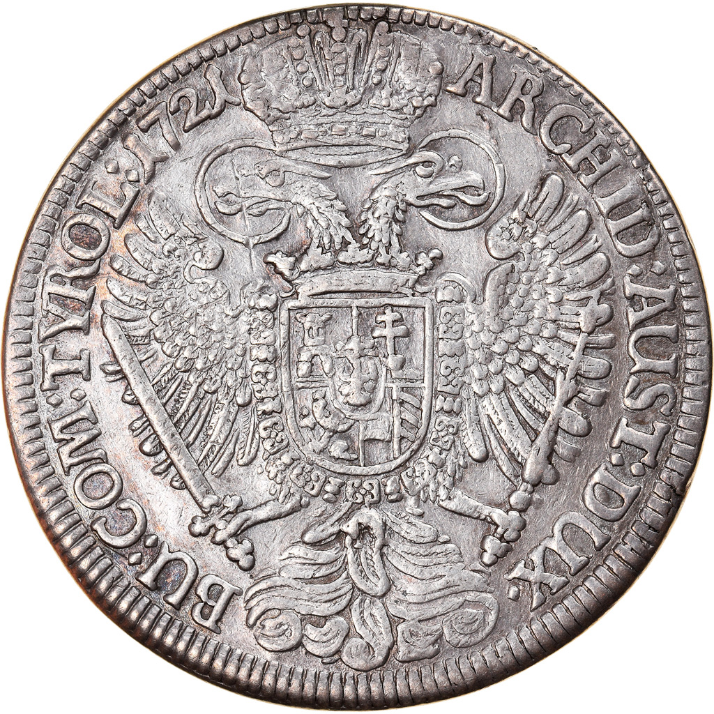 Coin, AUSTRIAN STATES, Karl VI, Thaler, 1721, Hall, , Silver | European ...