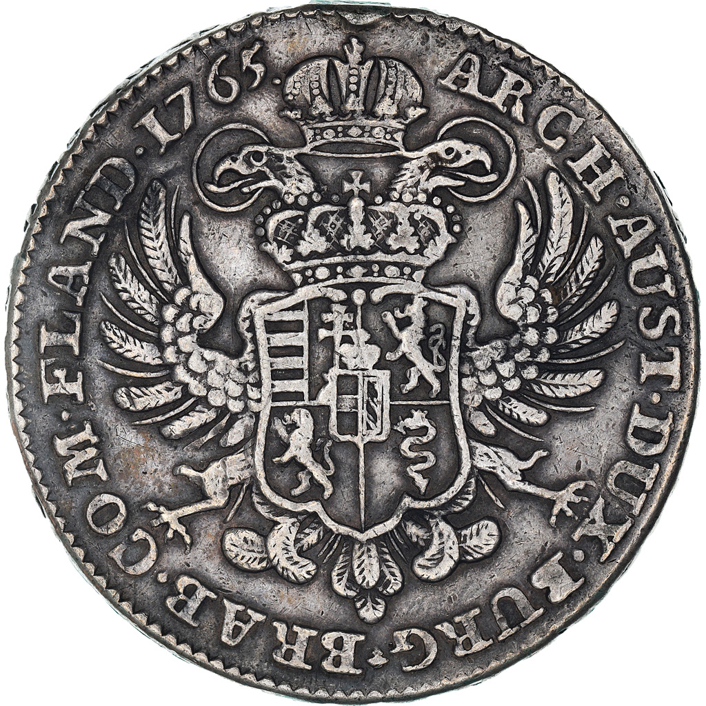 Coin, AUSTRIAN NETHERLANDS, Maria Theresa, Kronenthaler, 1765,