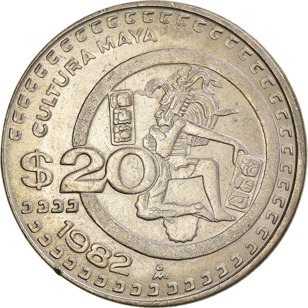 Coin, Mexico, 20 Pesos, 1982 | North & Central American and Caribbean Coins