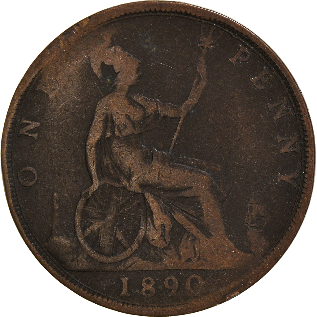 Coin, Great Britain, 1890 | European Coins