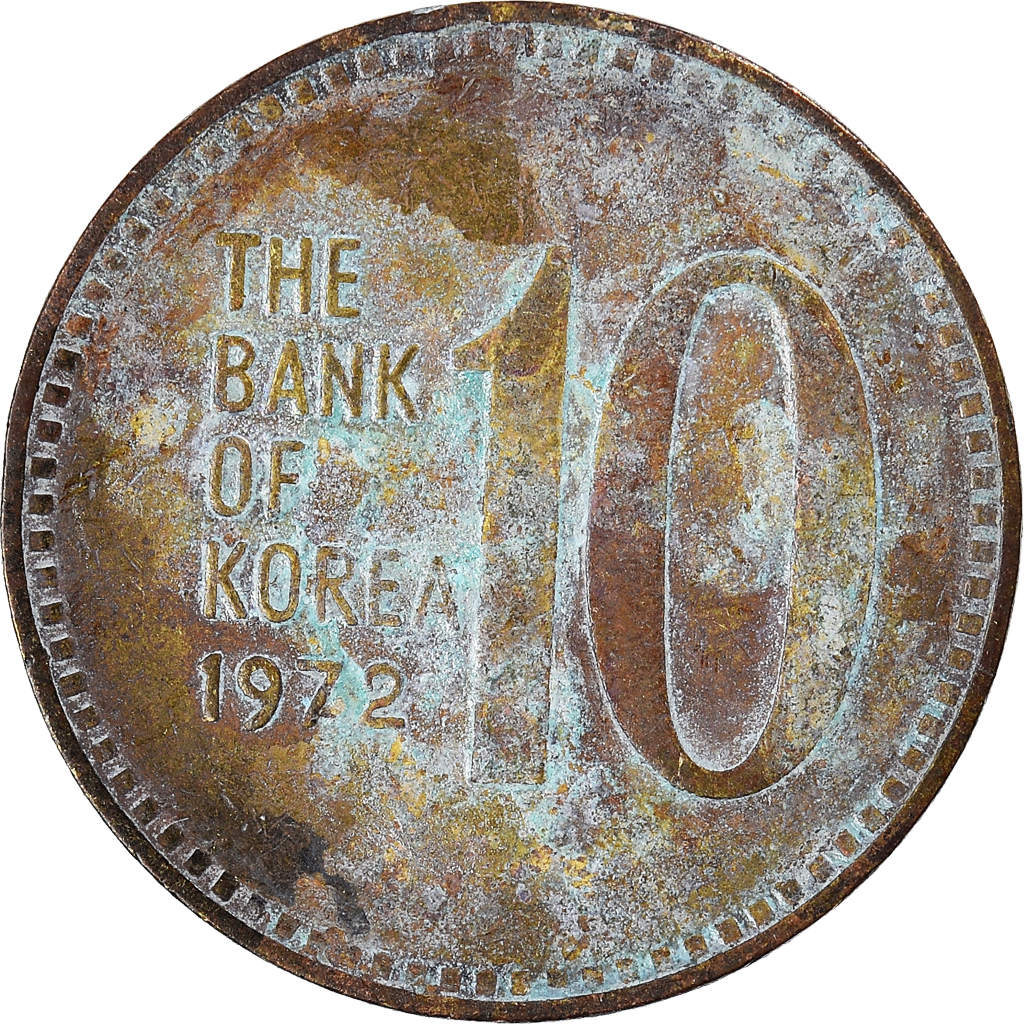 [#925114] moneda, corea del sur, 10 won, 1972 - Compra venta en ...