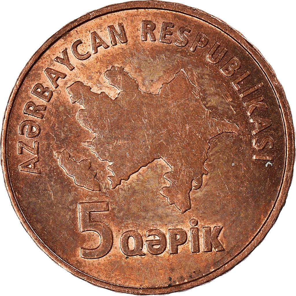 Coin, Azerbaijan, 5 Qapik | European Coins