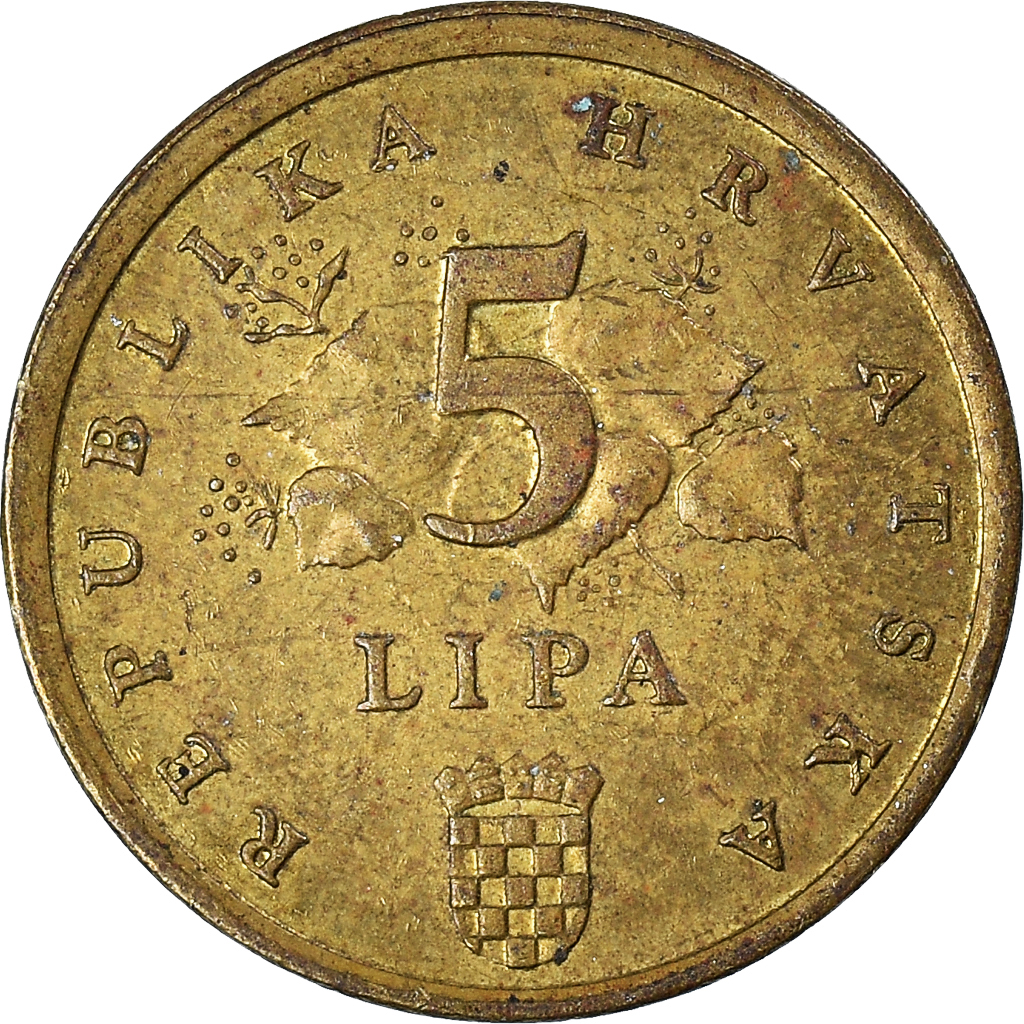 [#926481] moneda, croacia, 5 lipa, 1997 - Compra venta en todocoleccion