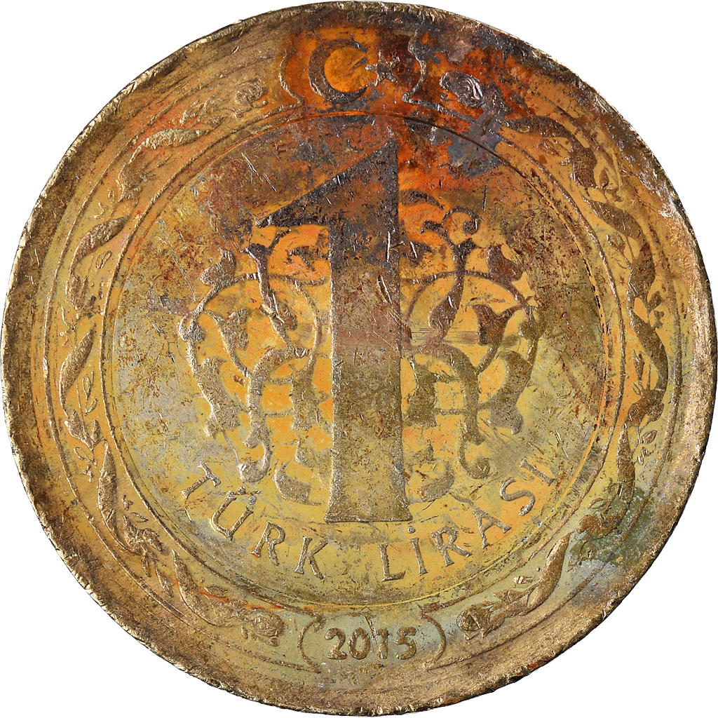 [#928665] moneda, turquía, lira, 2015 - Compra venta en todocoleccion