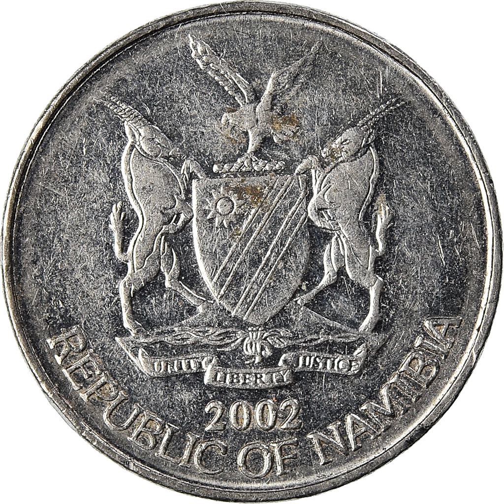 Coin, Namibia, 5 Cents, 2002 | African Coins