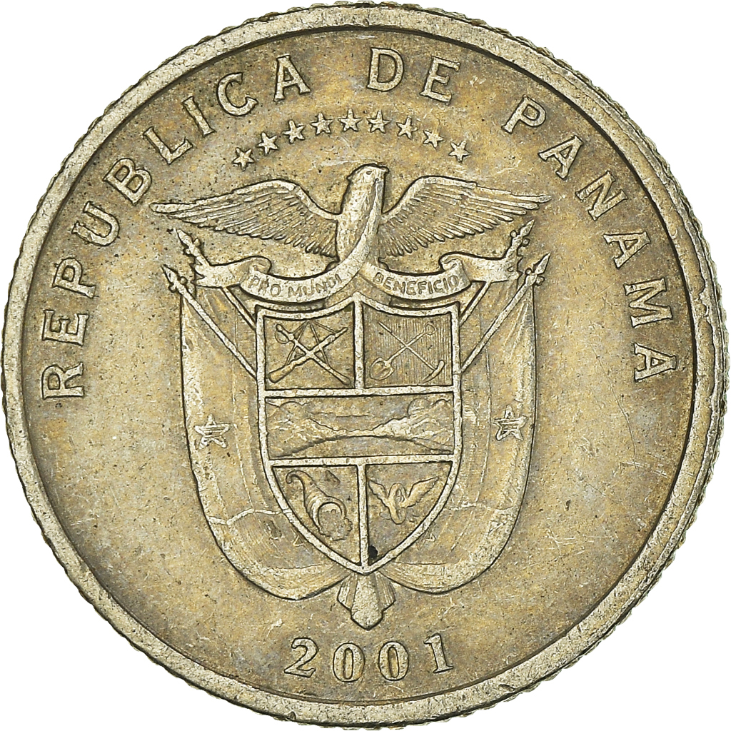 [#932171] moneda, panamá, 1/10 balboa, 2001 - Compra venta en todocoleccion