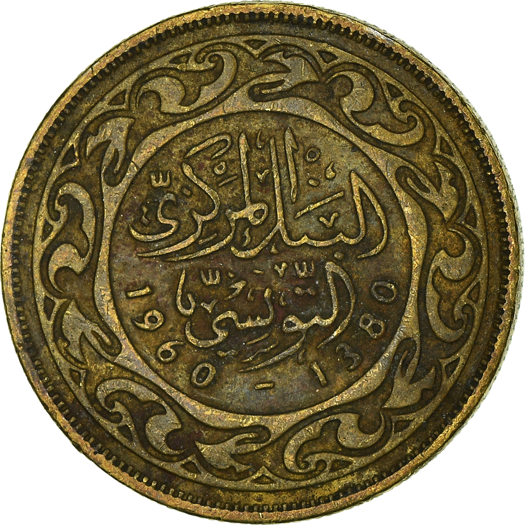 [#932448] moneda, túnez, 10 millim, 1960 - Comprar Monedas de África ...