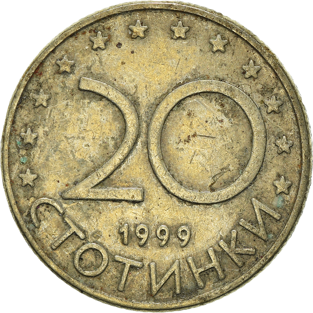 [#935934] moneda, bulgaria, 20 stotinki, 1999 - Compra venta en ...