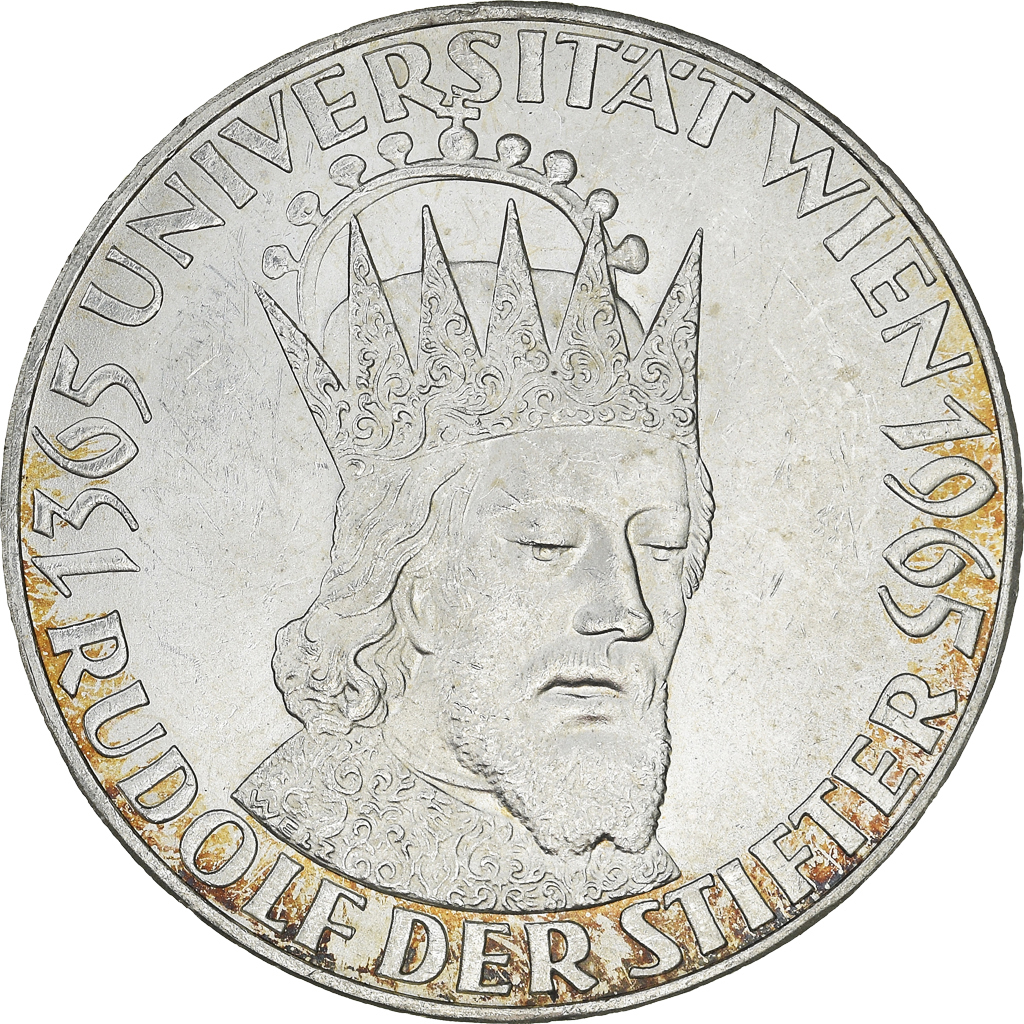 Coin, Austria, 50 Schilling, 1965, , Silver, KM:2898 | European Coins