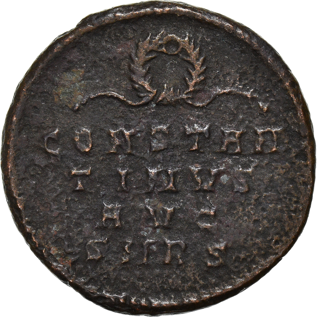 Coin, Constantine I, Nummus, Roma, Very rare, , Copper, RIC:381