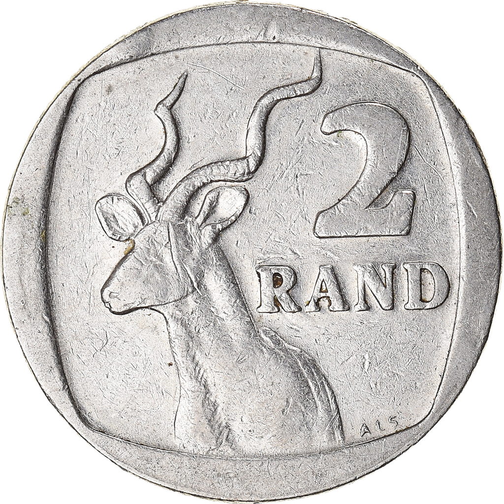 Coin, South Africa, 2 Rand, 1989 | African Coins