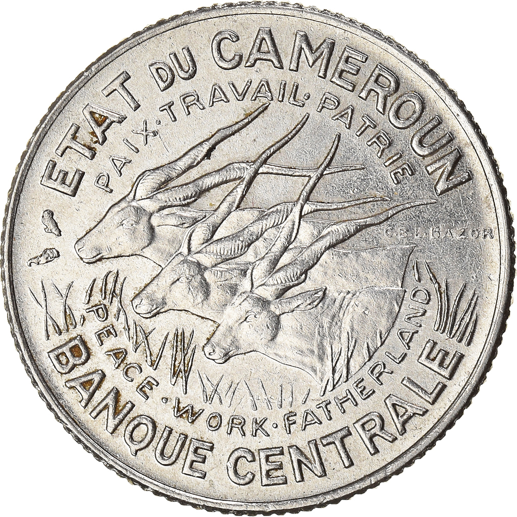 Coin, Cameroon, 100 Francs, 1966 | African Coins