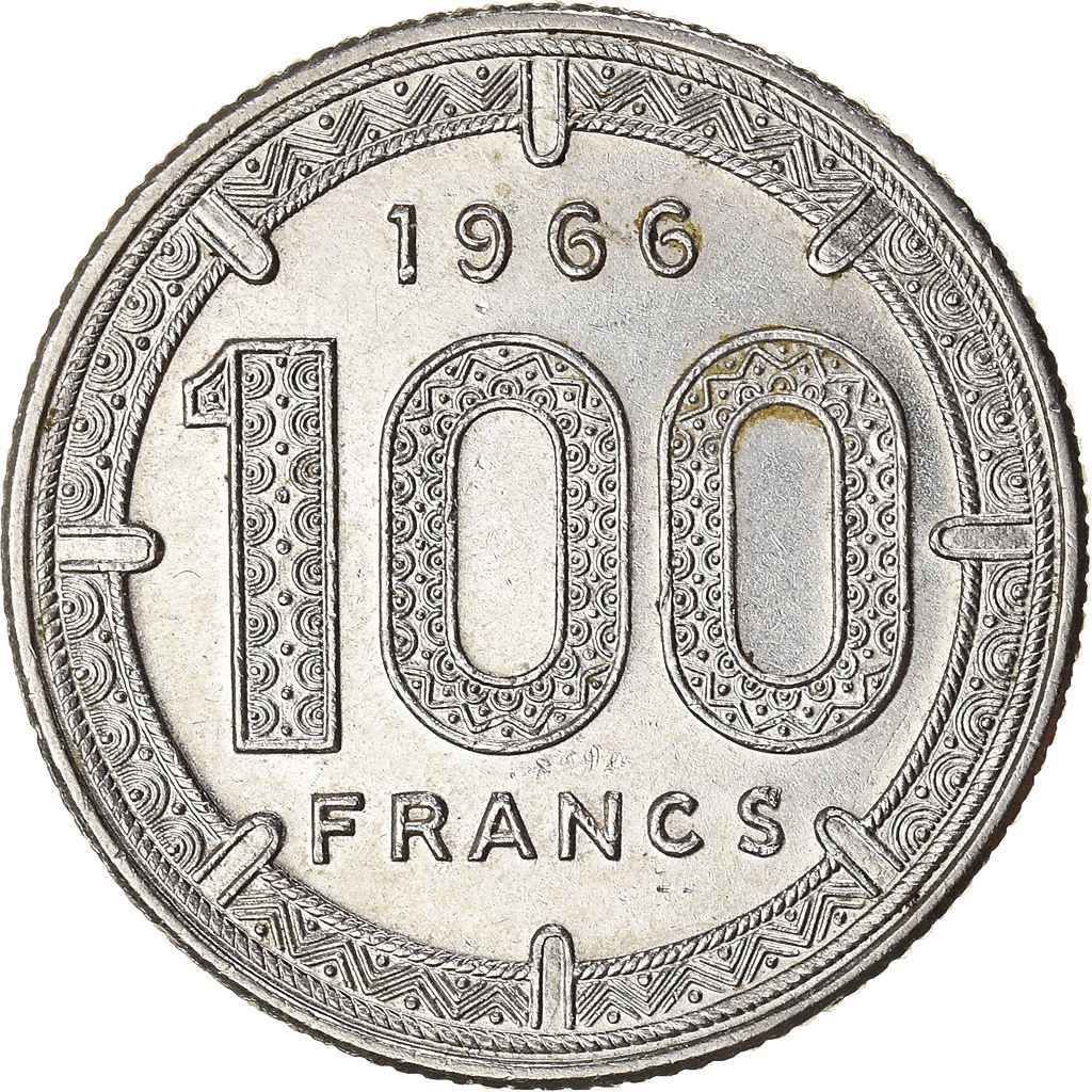 Coin, Cameroon, 100 Francs, 1966 | African Coins
