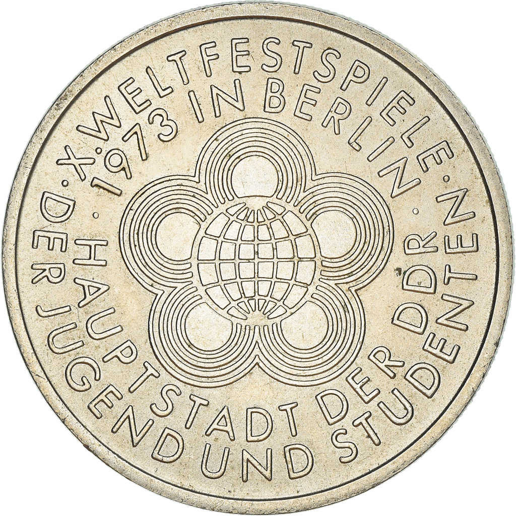 Coin, GERMAN-DEMOCRATIC REPUBLIC, 10 Mark, 1973, Berlin, | European Coins