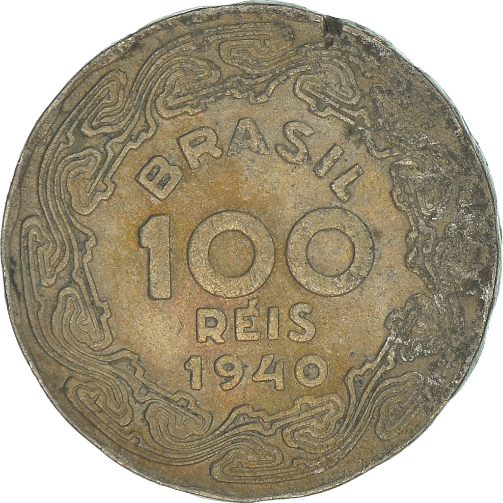 [#963380] moneda, brasil, 100 reis, 1940 - Compra venta en todocoleccion