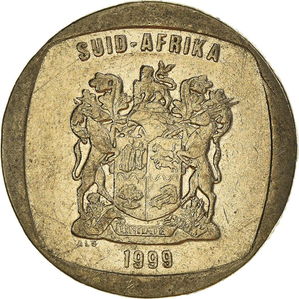 Coin, South Africa, Rand, 1999 | African Coins