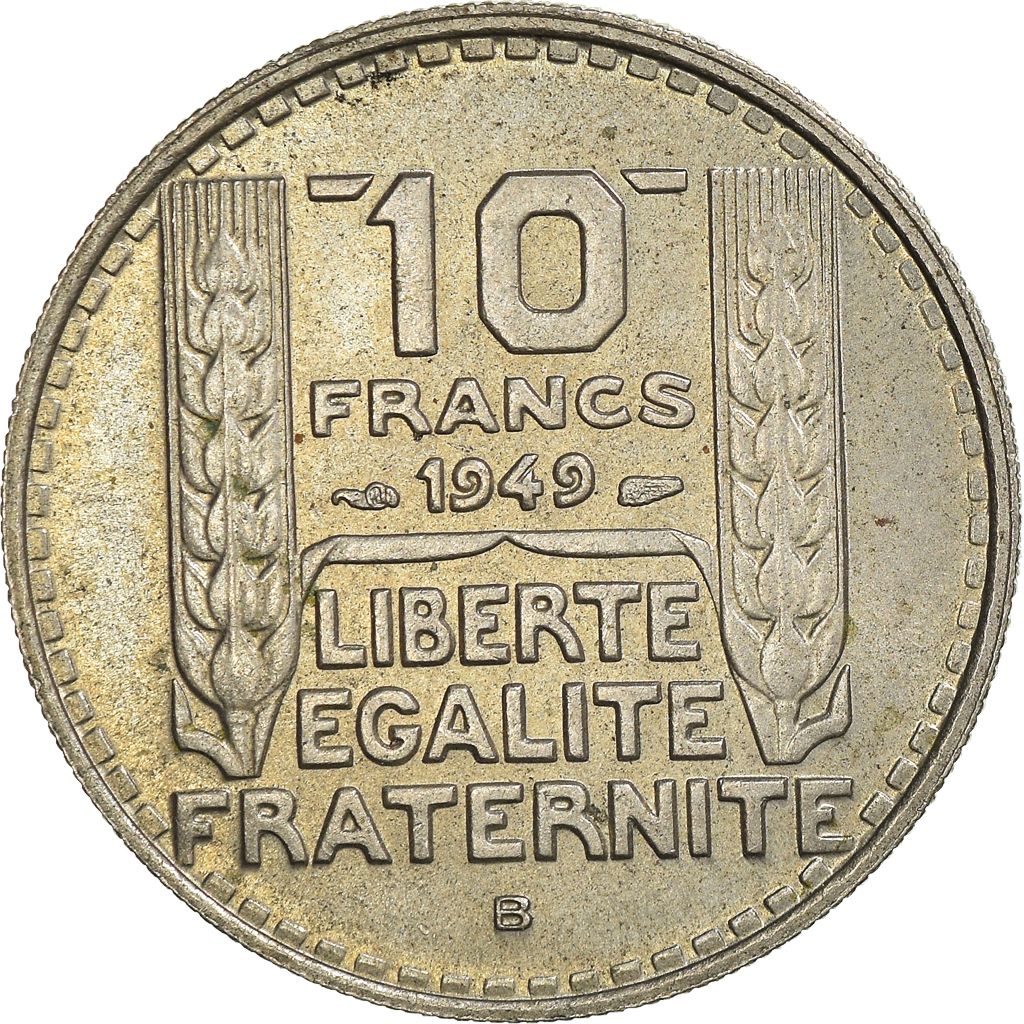 [#968326] moneda, francia, 10 francs, 1949 - Compra venta en todocoleccion