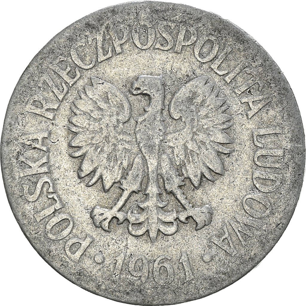 [#969918] moneda, polonia, 20 groszy, 1961 - Compra venta en todocoleccion