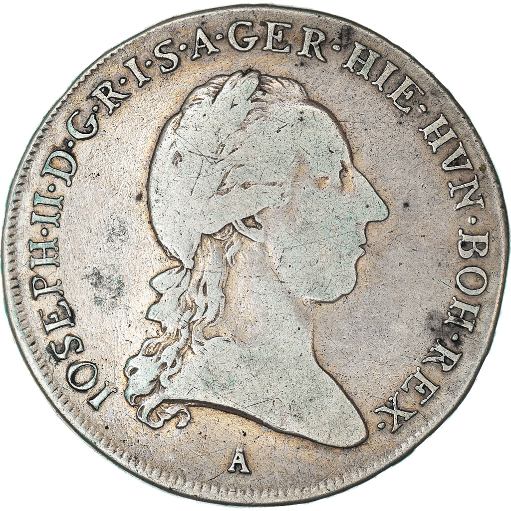 Coin, AUSTRIAN NETHERLANDS, Joseph II, 1/2 Kronenthaler, 1789, Vienne