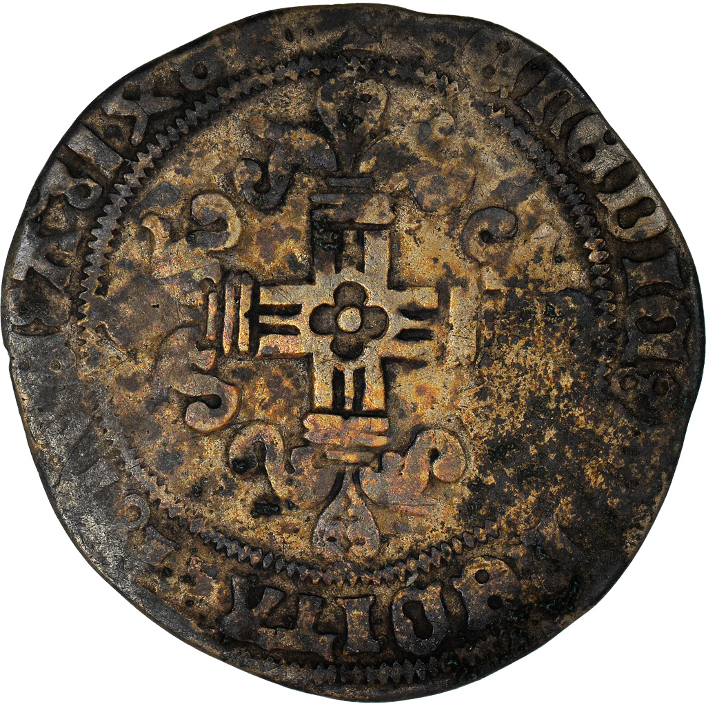 Coin, France, Flanders, Marie de Bourgogne, Briquet, 1482, Antwerp,