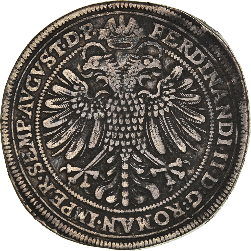 Coin, German States, NURNBERG, Ferdinand II, Thaler, 1626, , Silver
