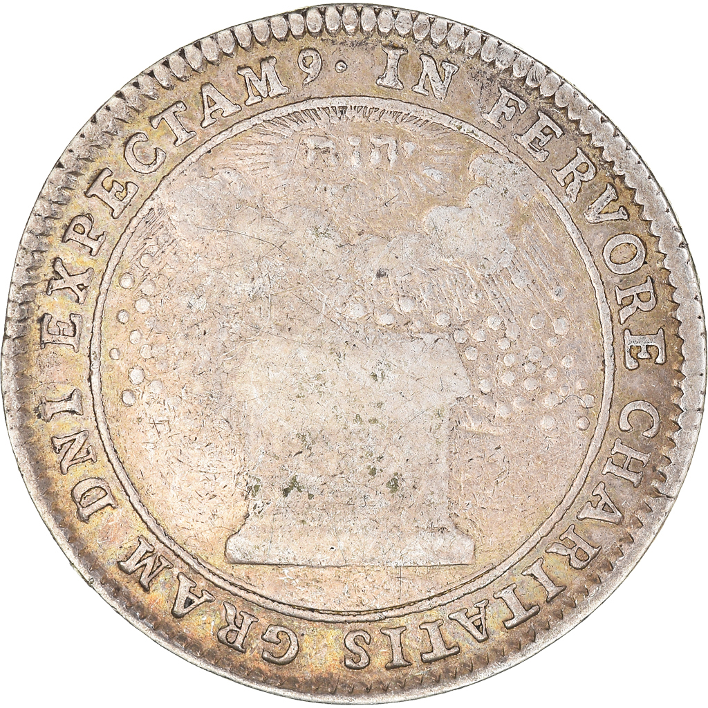 France, Token, Louis de Gonzague et Henriette de Clèves, 1651,