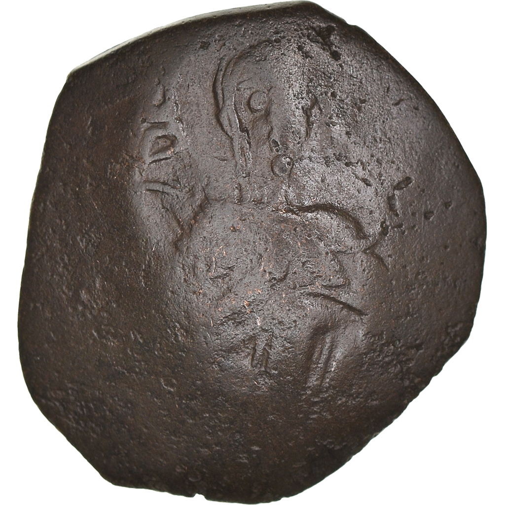 Coin, Isaac II Angelus, Aspron trachy, 1185-1195, Constantinople,