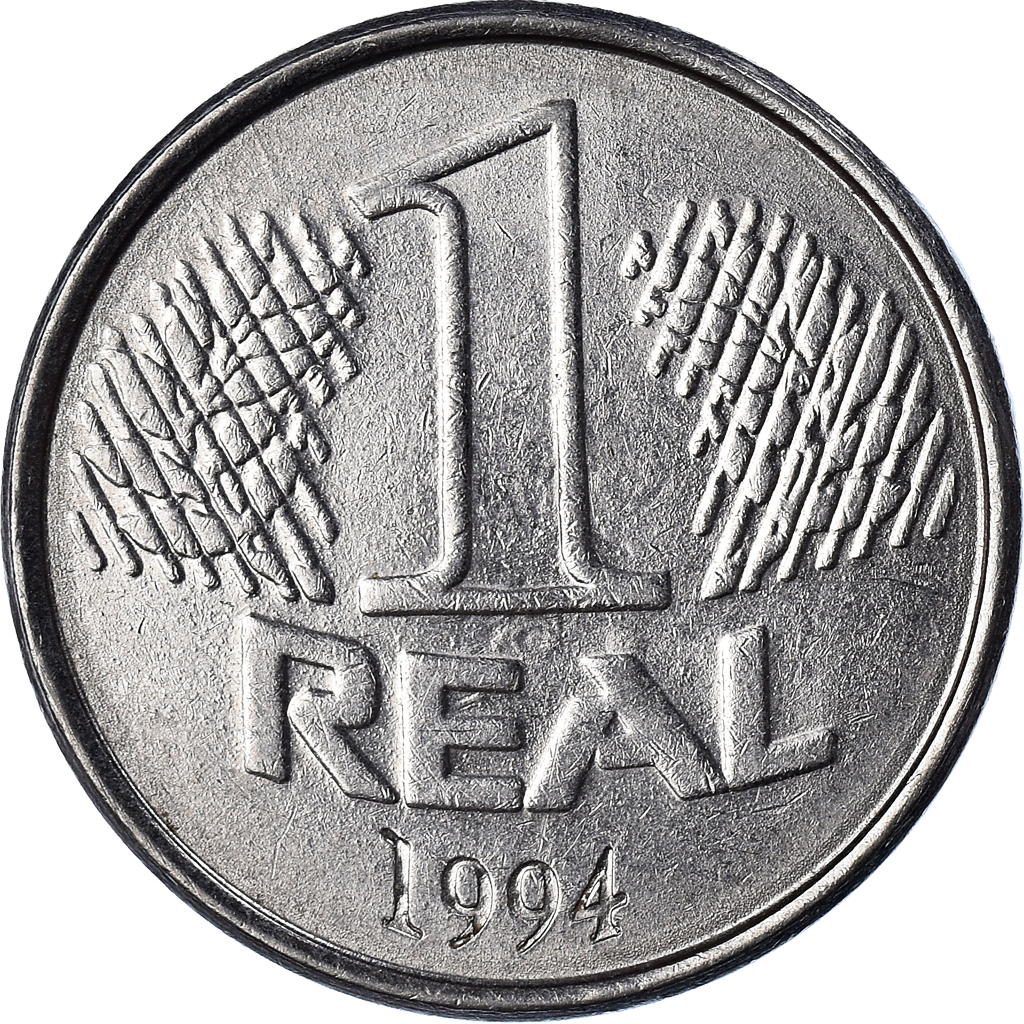 Coin, Brazil, Real, 1994 | South American Coins