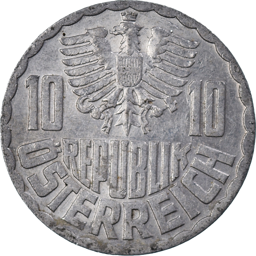 Coin, Austria, 10 Groschen, 1953 | European Coins