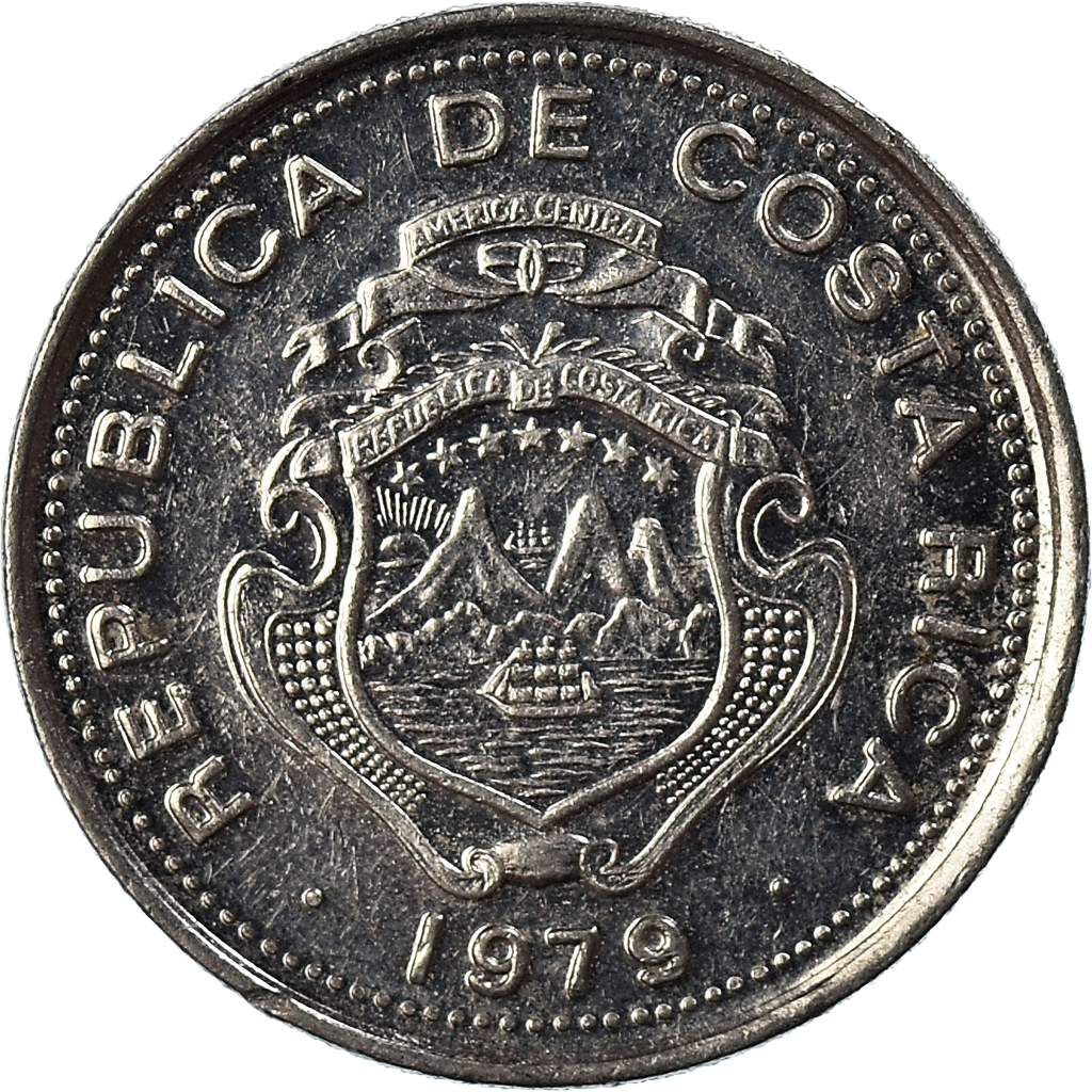 Coin, Costa Rica, 10 Centimos, 1979 | North & Central American and ...