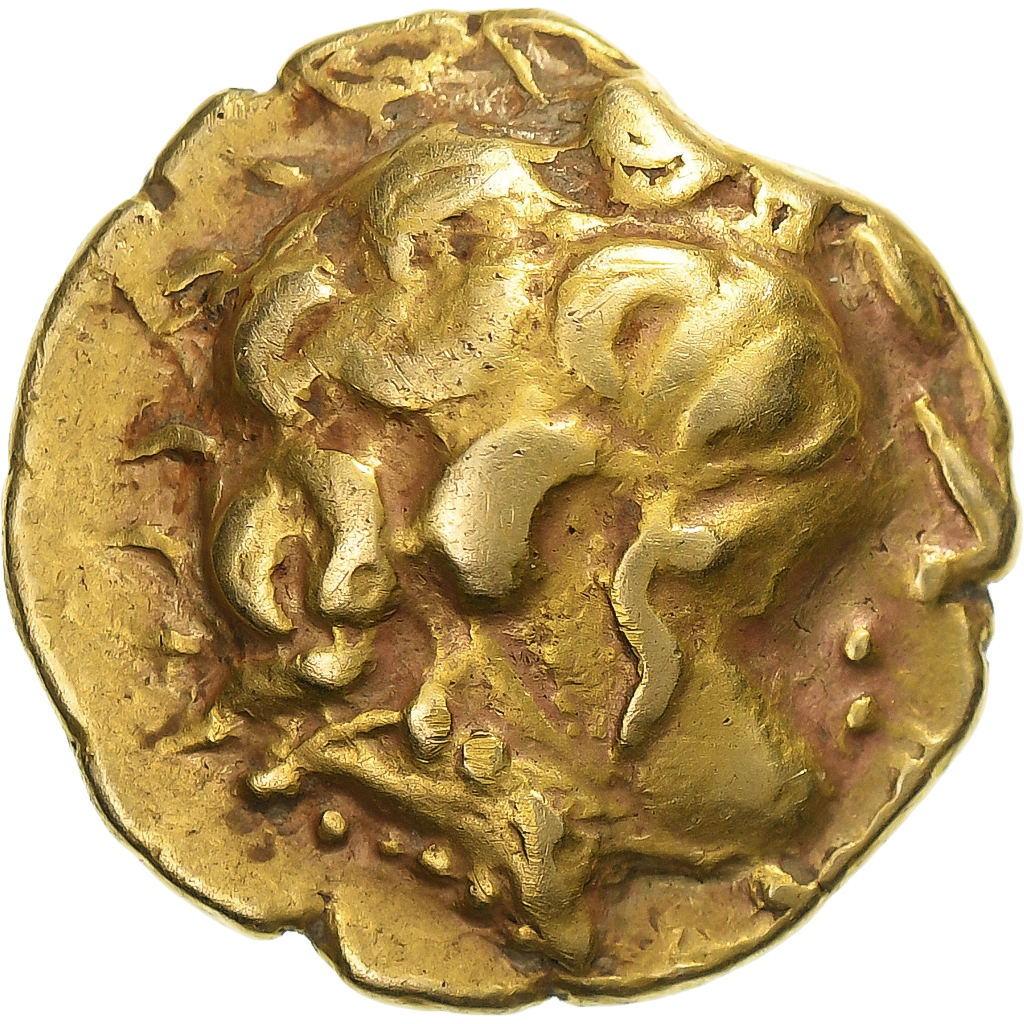 Carnutes, Statère à la lyre, 2nd-1st century BC, Gold, | Celtic Coins