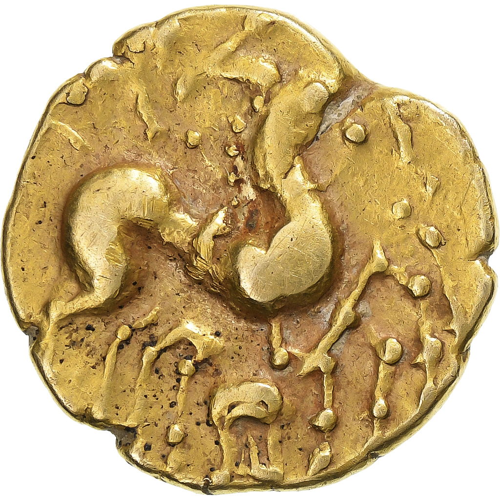 Carnutes, Statère à la lyre, 2nd-1st century BC, Gold, | Celtic Coins