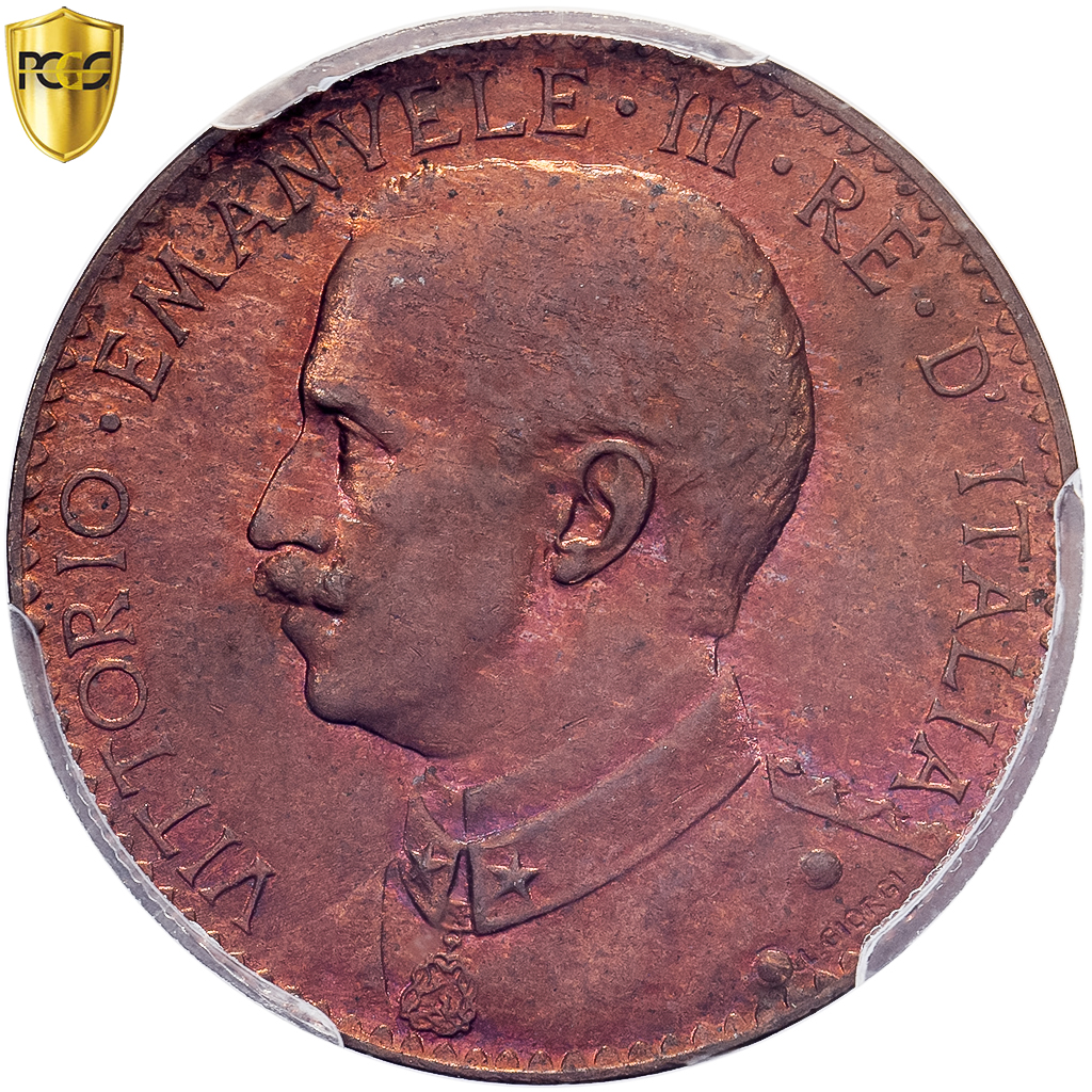 Italian Somaliland, Vittorio Emanuele III, Besa, 1913, Rome, Bronze, PCGS